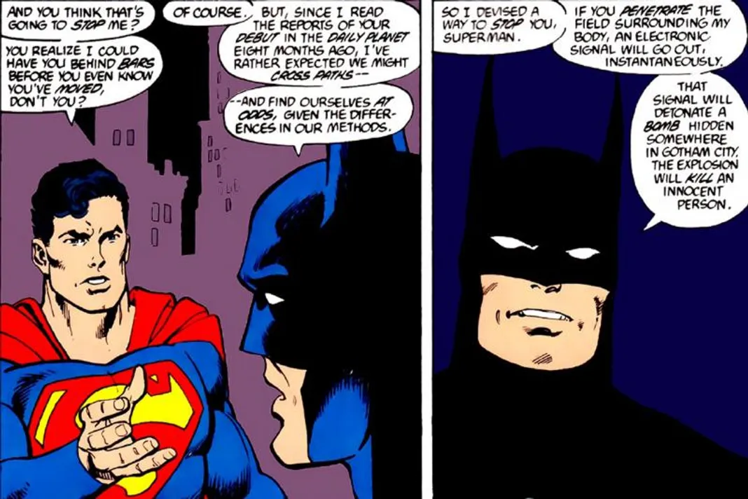 4 Most Batshit Insane Ways Batman Has Defeated Superman