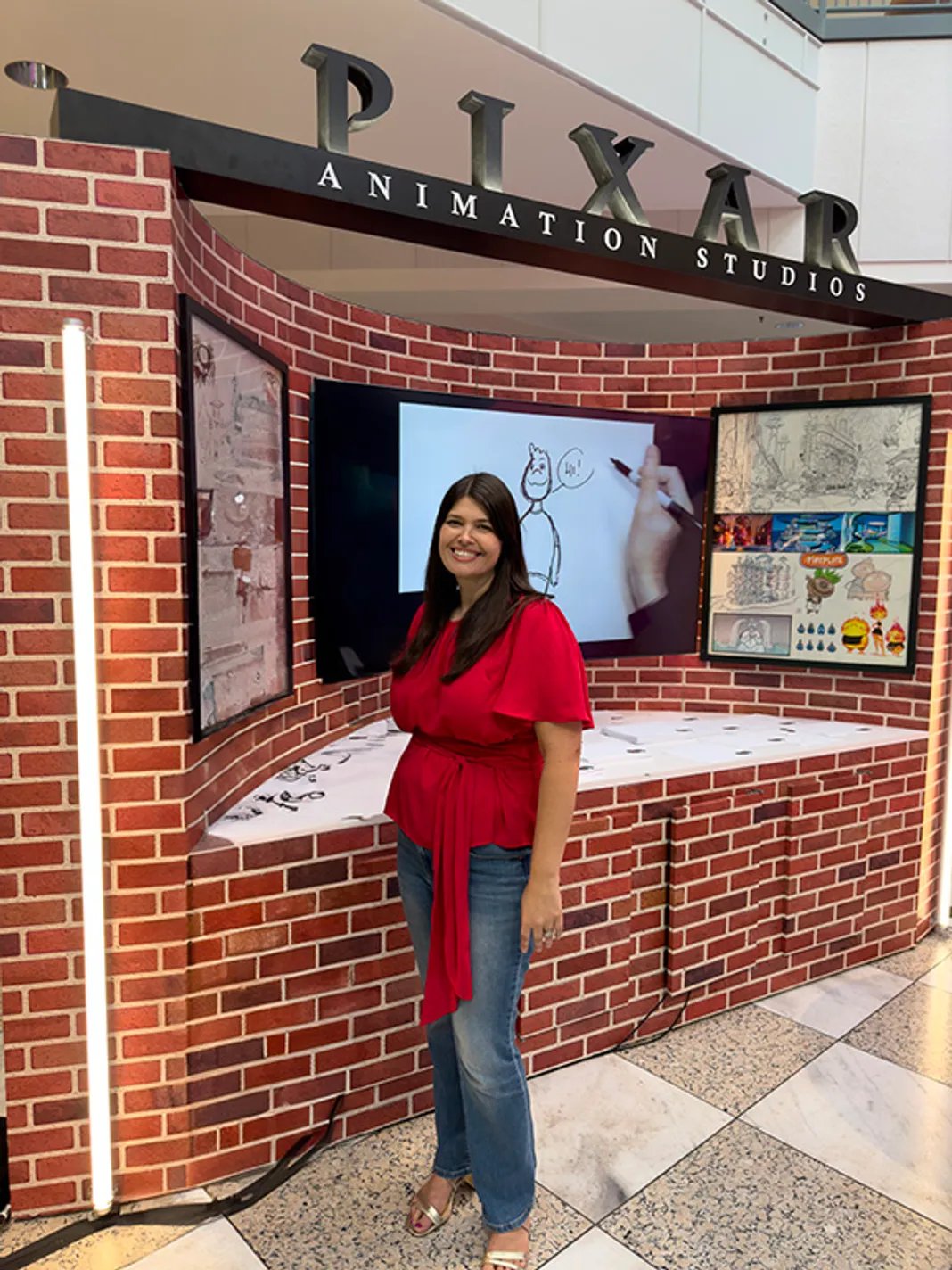 Elemental Pixar Animator Gwen Enderoglu Interview & Mall Tour (2023/08 ...