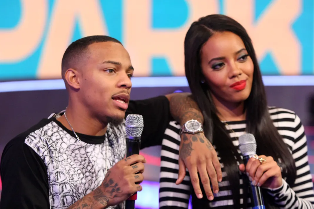 Bow Wow And Angela Simmons 2022 Kissing