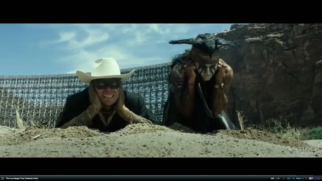 New 'The Lone Ranger' Trailer Has Our Heroes Workin' on the Railroad ...